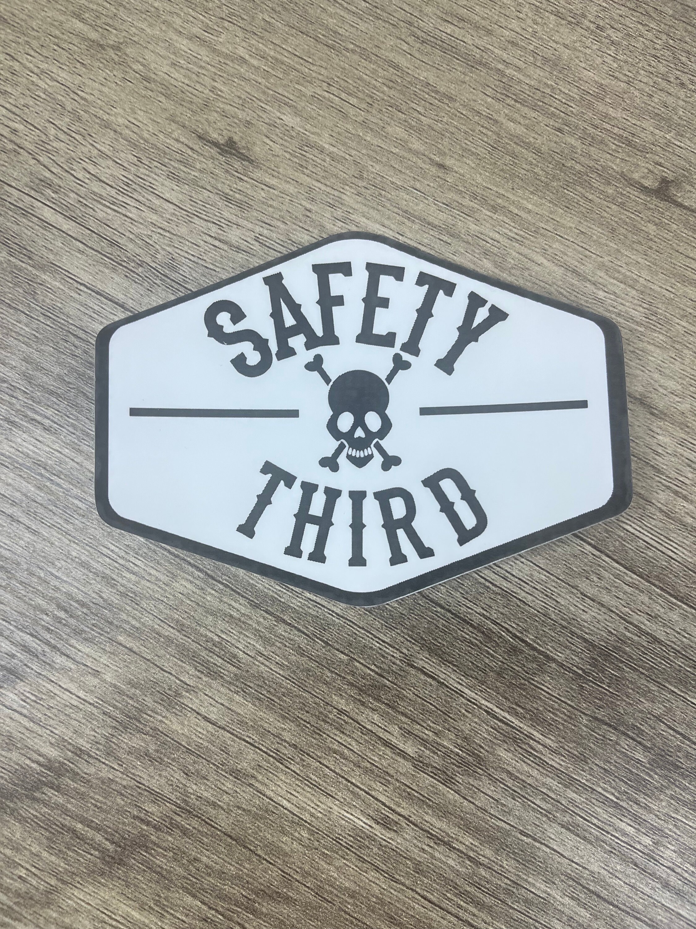 Safety Third Sticker Sticker Decal - Etsy