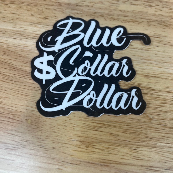 Blue Collar Stickers - Etsy