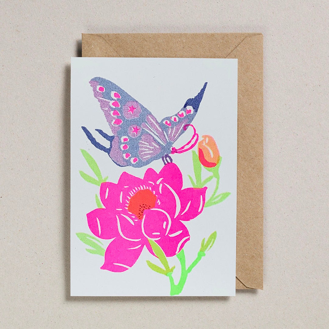 Papercut Card - Butterfly - Etsy