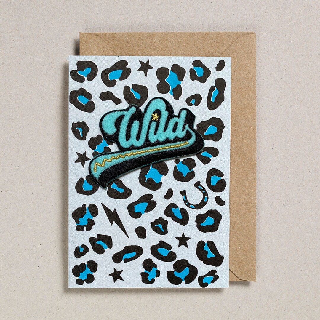 Patch Cards - Animal Print - Wild - Etsy