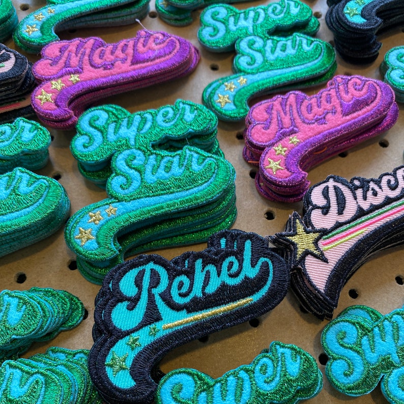 Cat Face Iron on Patch - Etsy