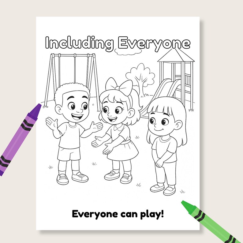 Kindness Coloring Pages for Kids – 22 Printable SEL Activities for ...