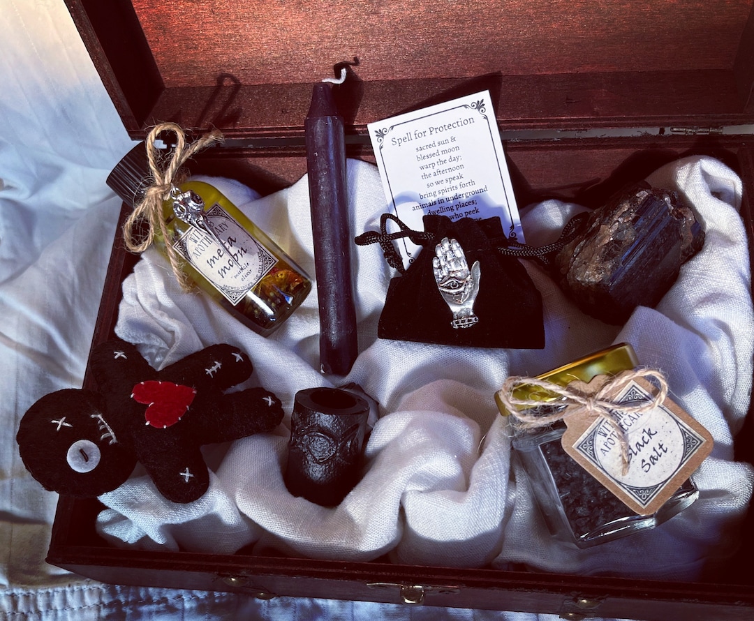 Protection Spell Witchcraft Kit Witch Box Witch Supplies and Tools ...