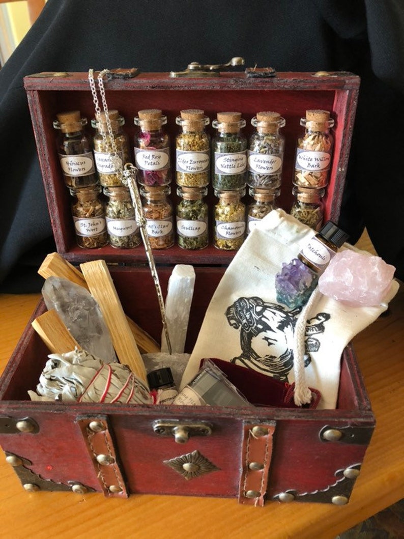 WITCHCRAFT KIT witch alter sets wand kit witch kits | Etsy