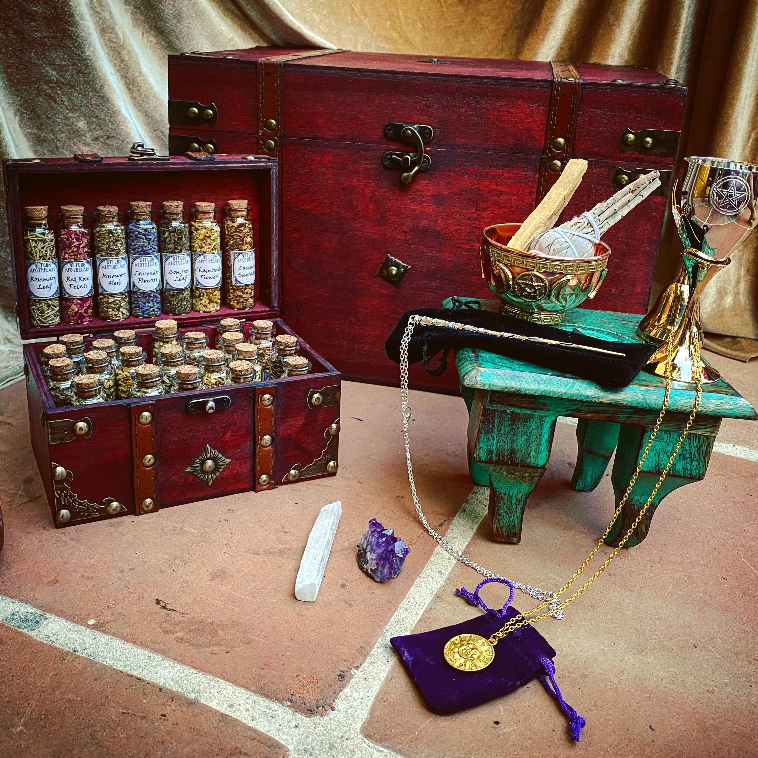 Altar Starter Kit ~ Witchcraft starter kit witch kit ~ wiccan altar kit