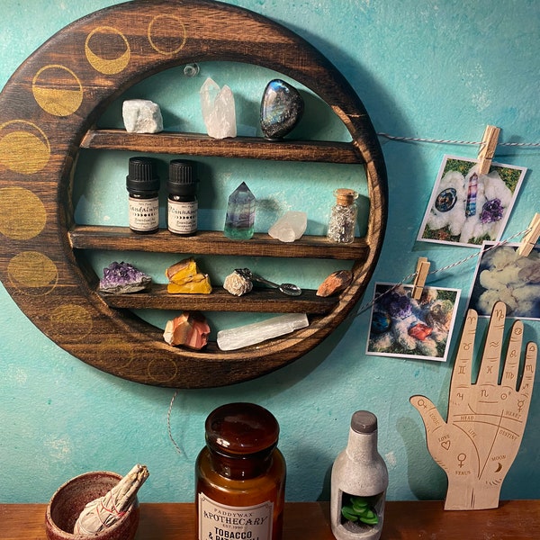Moon Phase Shelf - Etsy