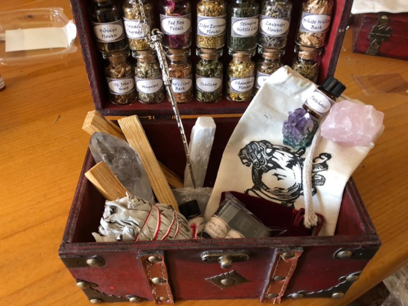 WITCHCRAFT KIT Witch Alter Sets Wand Kit Witch Kits - Etsy