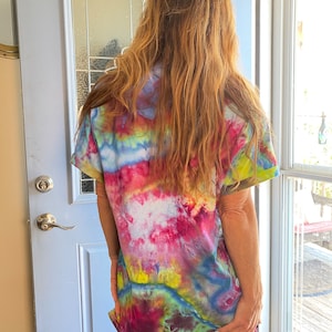 Exoman and Farm Girl Original One of a Kind Tie Dye Art - Etsy