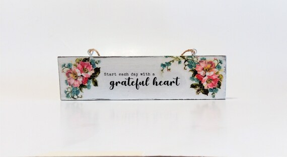 Wood Sign With Inspirational Quote Positive Quotes on Life | Etsy