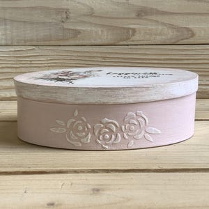 Motivational Quotes Box, Decoupage Gift Box for Her, Wooden Trinket Box ...