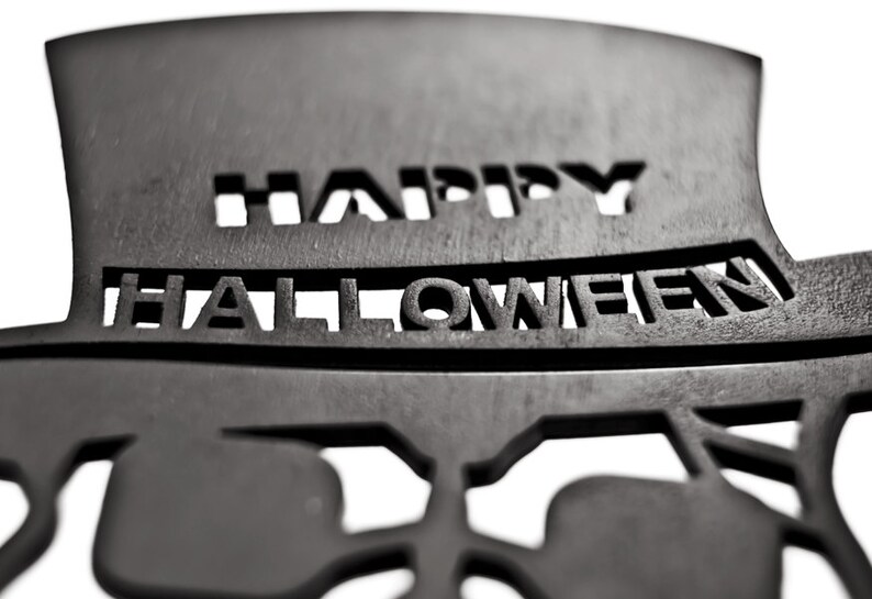 Halloween Skull With Hat. Laser Cut Files. Cdr Ai Svg Dxf. | Etsy