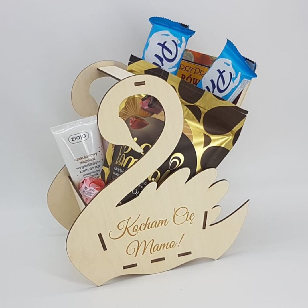 Swan Shaped Carry Cot / Holder. Laser Cut Files. Cdr, Ai, Svg, Dxf ...