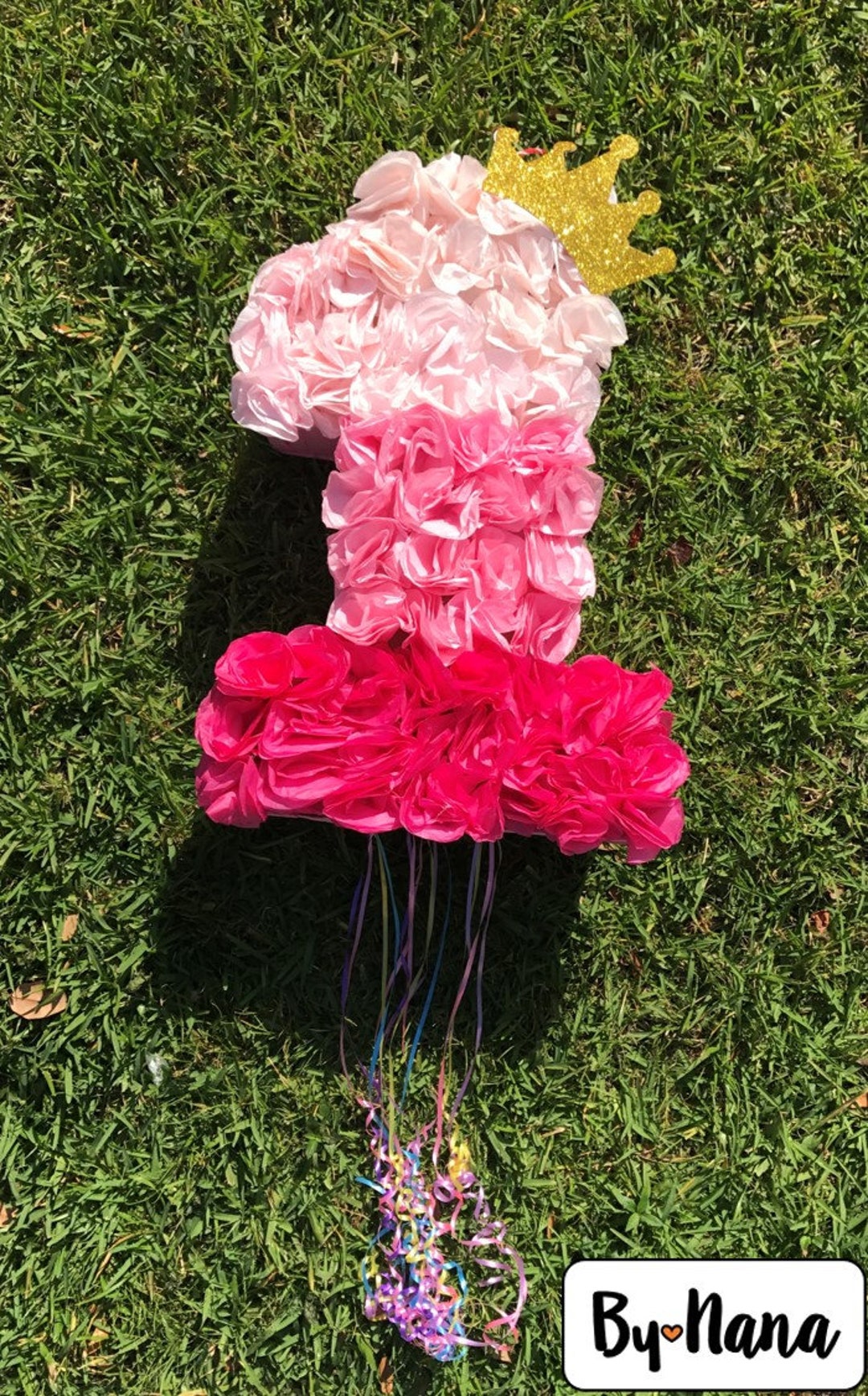 Letter Pinata Numbers Pinatas Flowered Pinata Number - Etsy