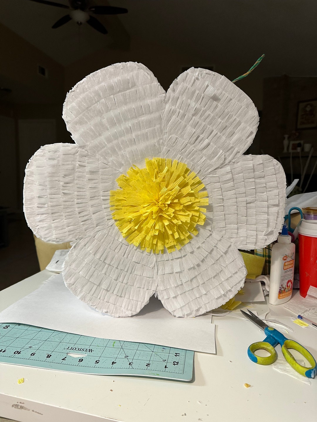 Pinata De Flores Pinata Daisy Kawai Decoracion De Daisy - Etsy