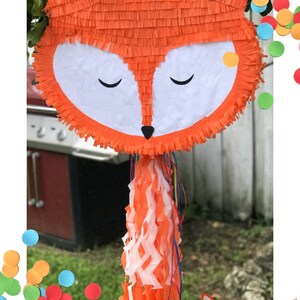 Fox Pinata, Fox Party Decoration Pinatas, Fox Party Ideas, Fox Pinatas ...