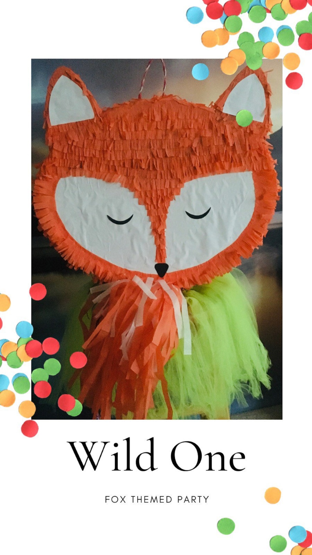 Fox Pinata, Fox Party Decoration Pinatas, Fox Party Ideas, Fox Pinatas ...