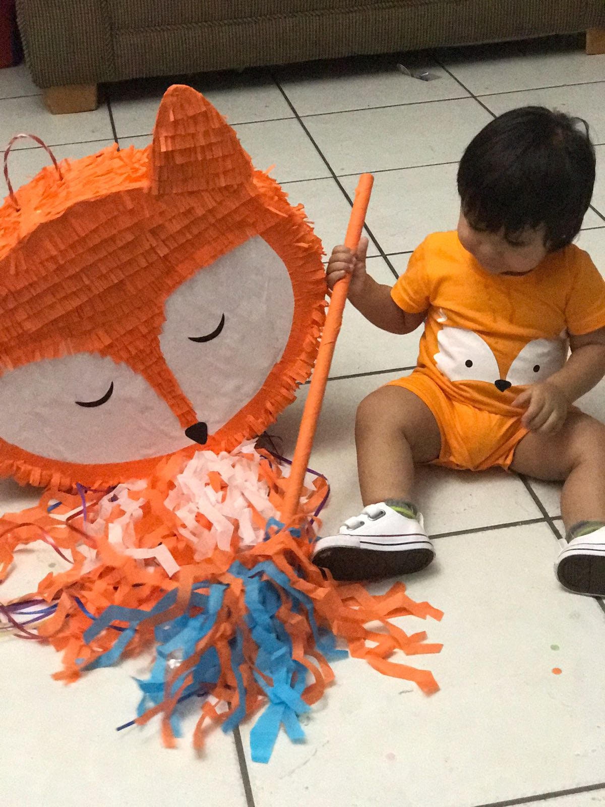 Fox Pinata Fox Party Decoration Pinatas Fox Party Ideas Fox | Etsy