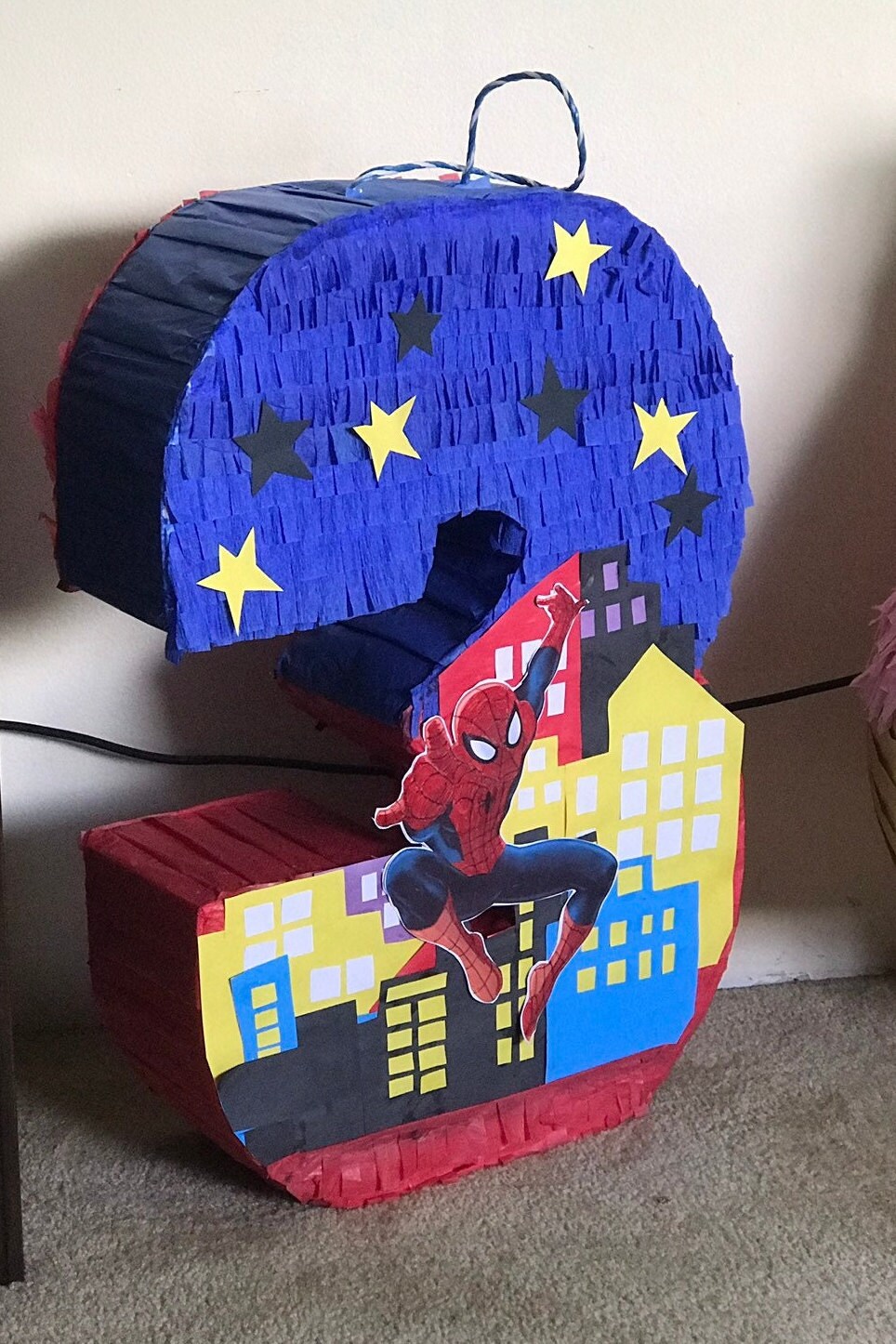 Spiderman Pinata | Etsy