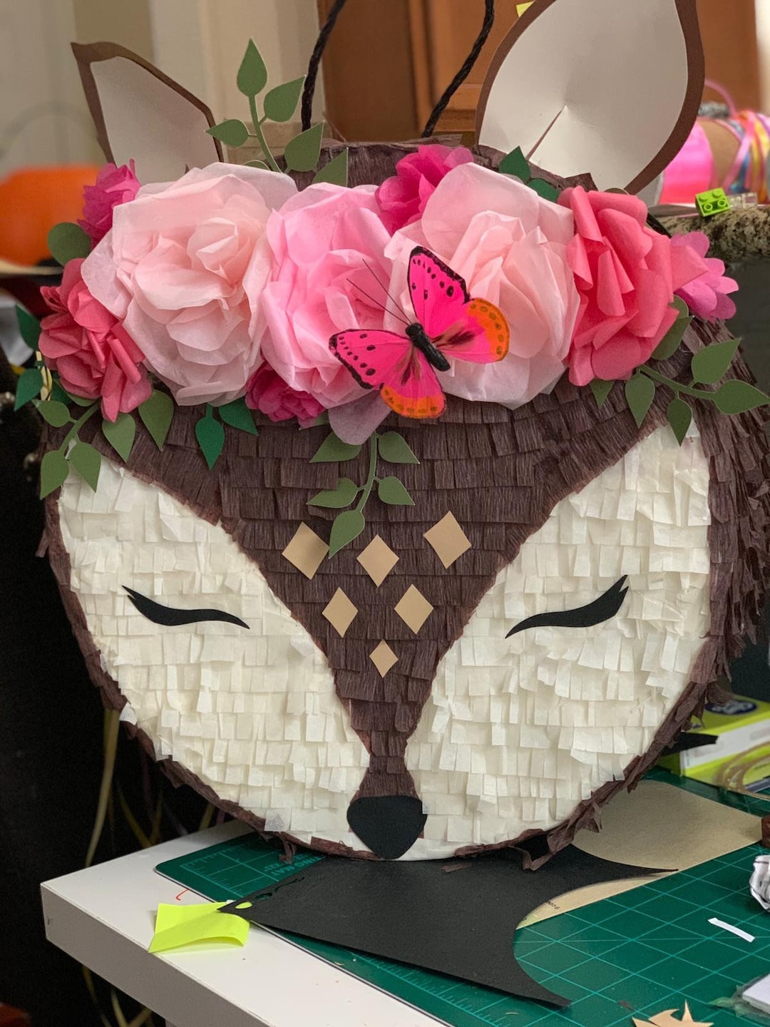 Reindeer Pinata, Reindeer Party, Wild Forest Party, Christmas Party ...