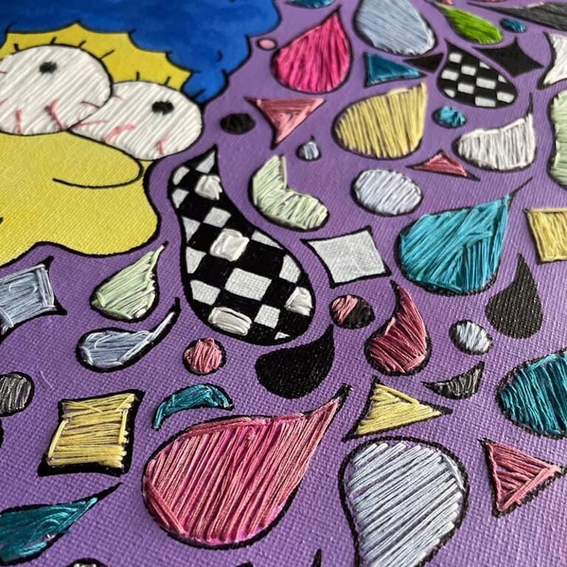 The Simpsons Weed - Etsy