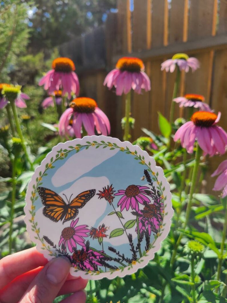 Pollinator Sticker - Etsy