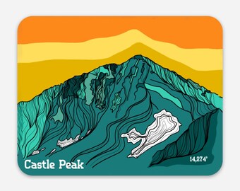Capitol Peak Sticker - Etsy