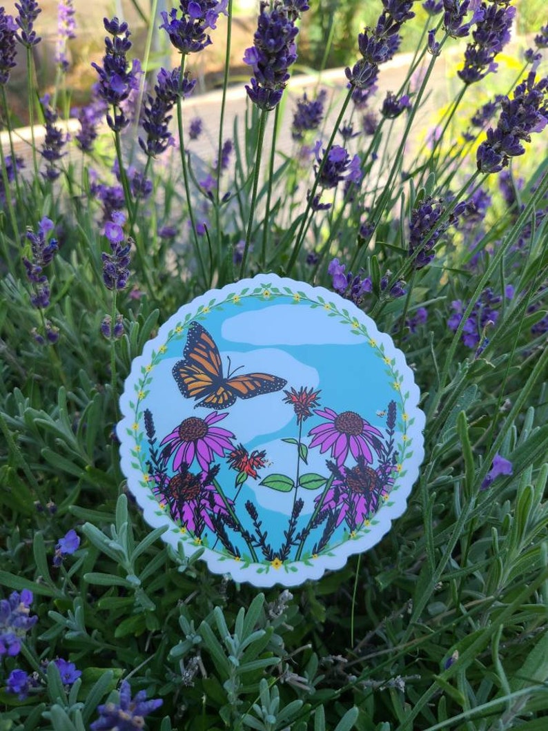 Pollinator Sticker - Etsy