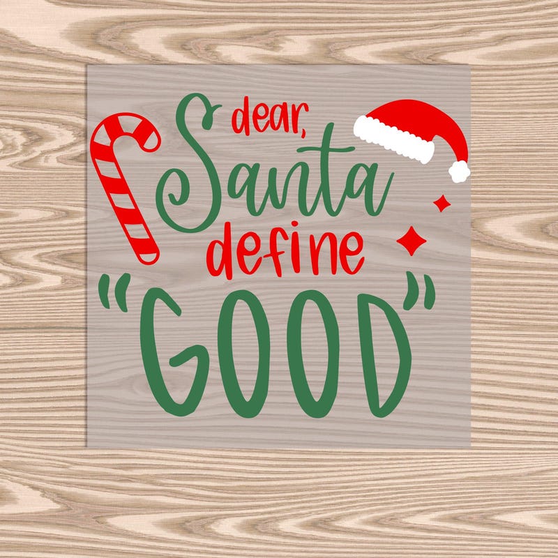 Santa Define Good - Etsy