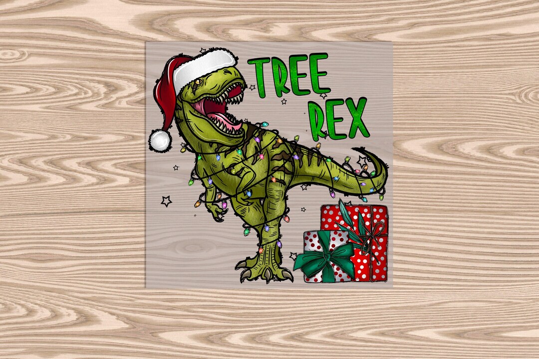 Ready to Press, Tree Rex, Heat Transfer Print, DTF Transfer Print - Etsy