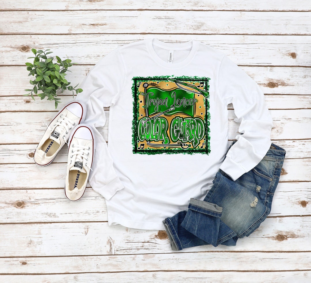 Trojan Lancer Color Guard DTF Transfers - Etsy