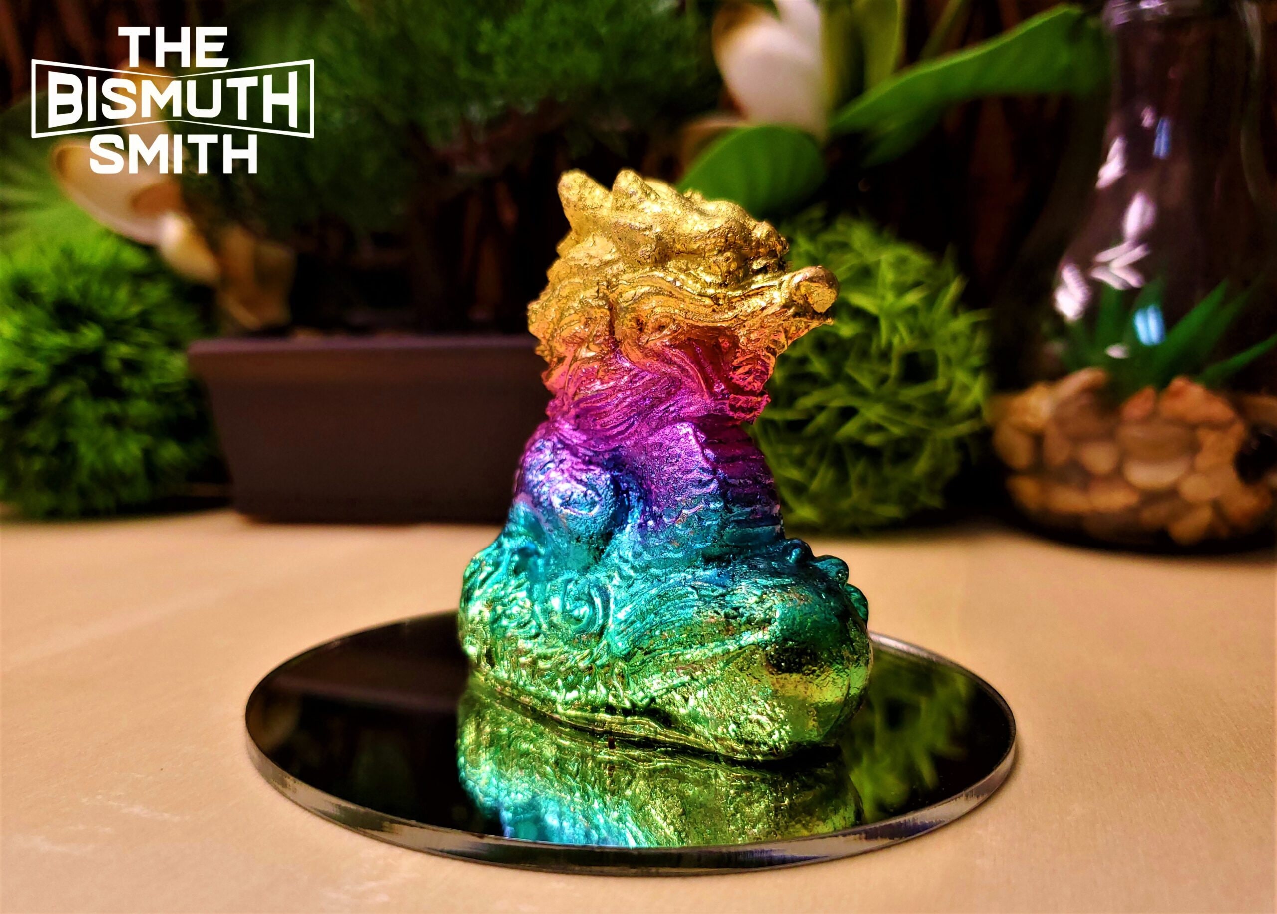 Art & Collectibles Handmade Bismuth Dragon Egg sculpture Art Objects ...