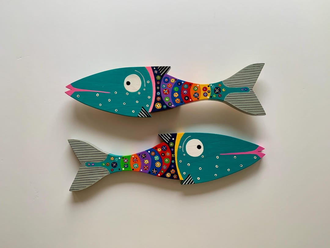 Far Out Fish Works..minnows..aqua - Etsy