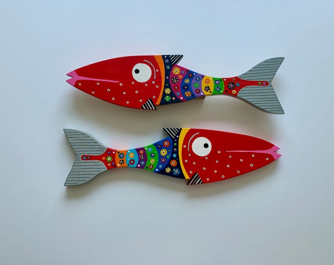 Far Out Fish Works ..new Minnows ….red - Etsy