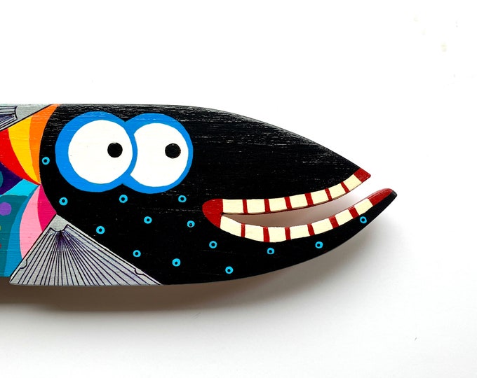 Far Out Fish Works ......two Eyed Fish - Etsy