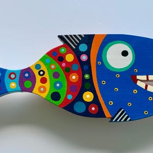 Far Out Fish Works . . . . Happy Fish - Etsy