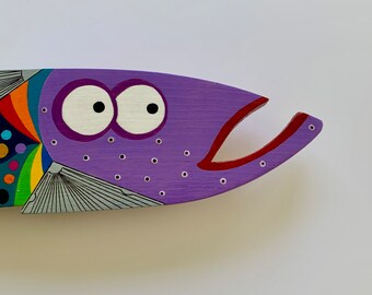Far Out Fish Works ....two Eyed Fish - Etsy