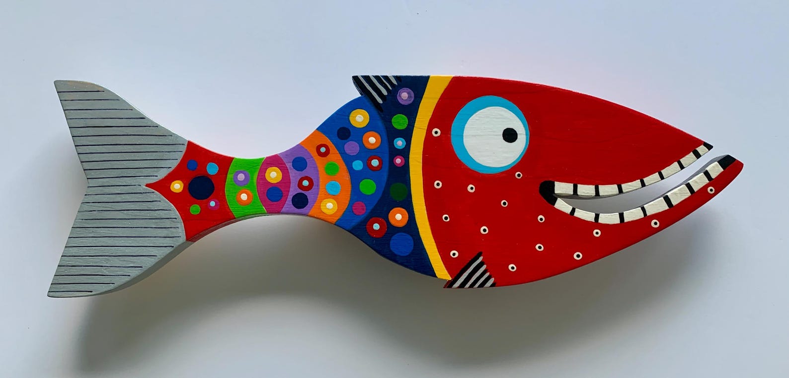 Far Out Fish Works . . . . Happy Fish - Etsy