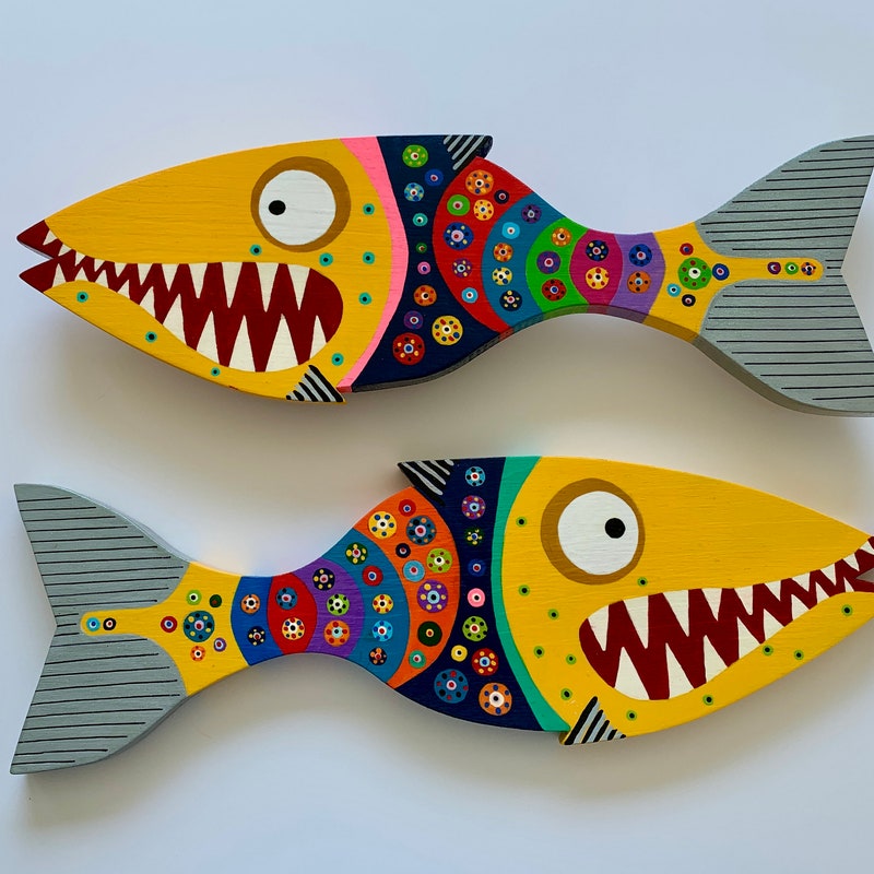 Fence Fish - Etsy