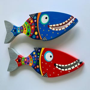 Far Out Fish Works . . . . Happy Fish - Etsy