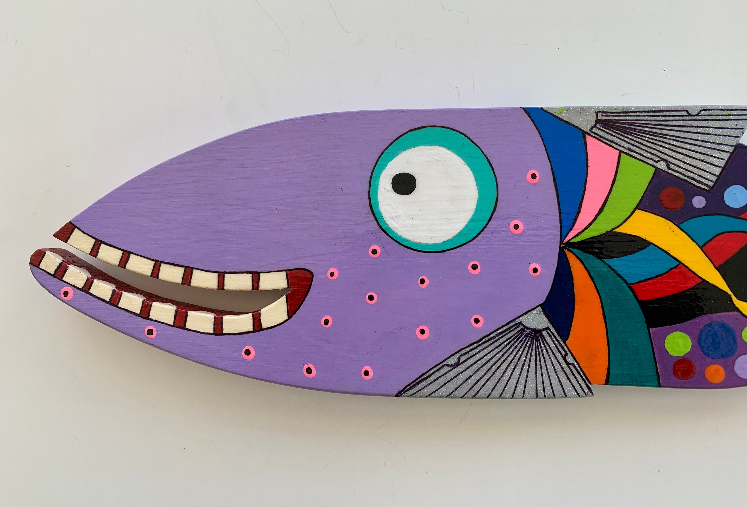 Far Out Fish Works .smiling Fish - Etsy