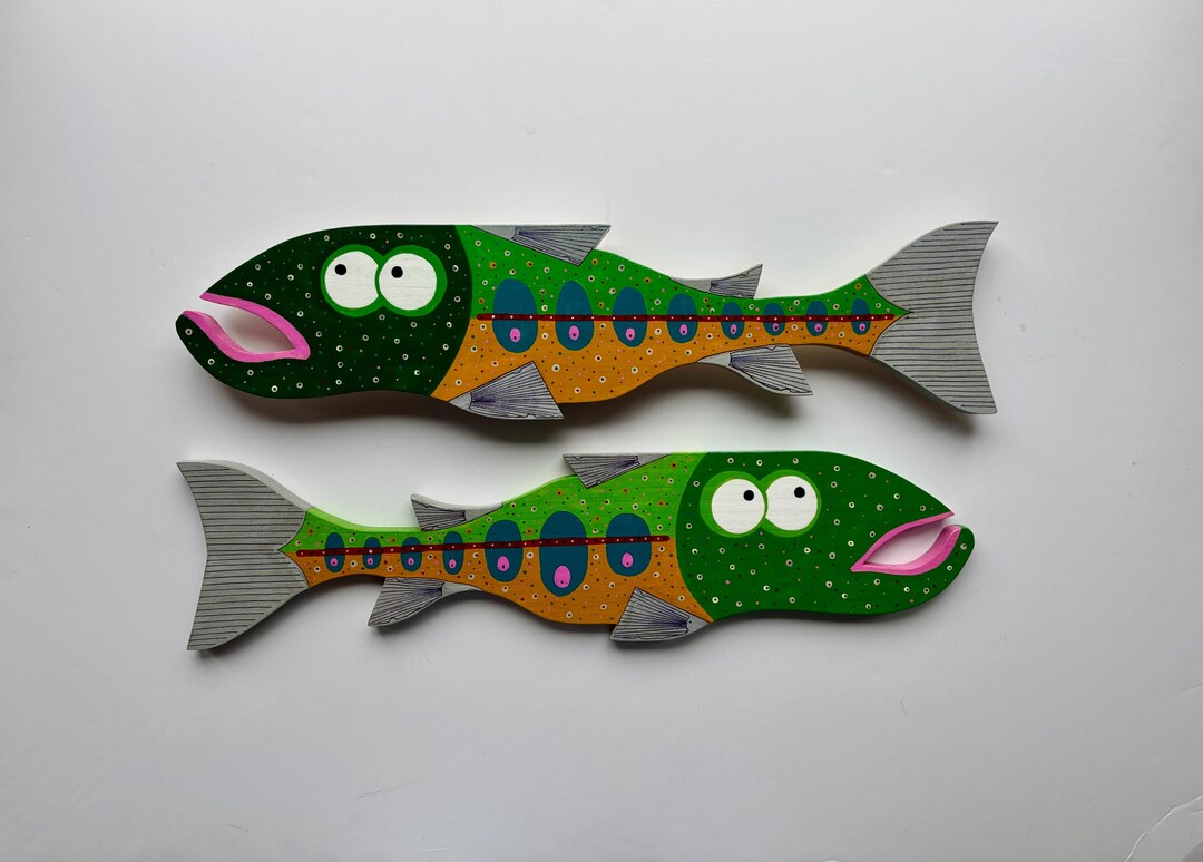 Far Out Fish Works .... Far Out Trout - Etsy