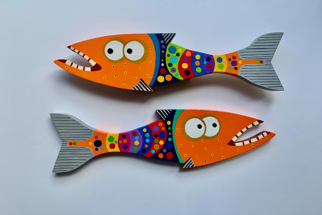Far Out Fish Works ....minnow W/ Mouths - Etsy