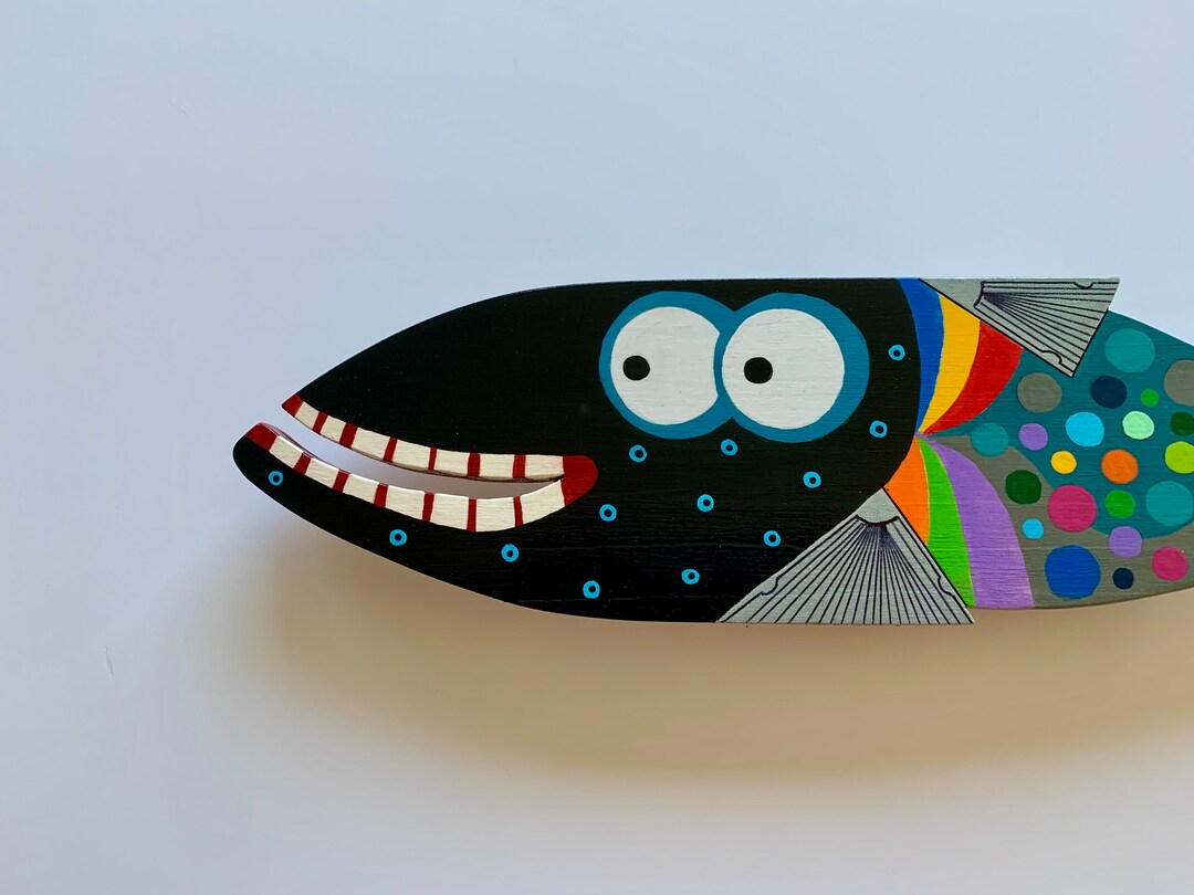 Far Out Fish Works ....two Eye'd Fish - Etsy
