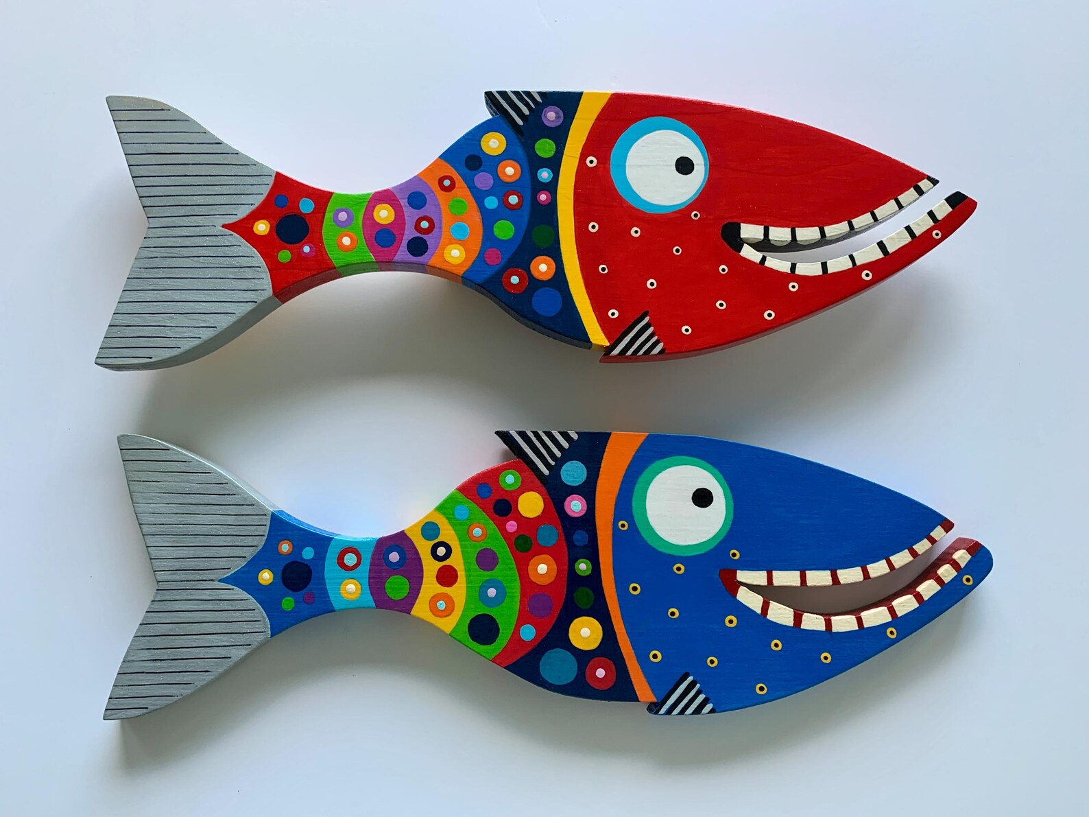 Far Out Fish Works . . . . Happy Fish - Etsy