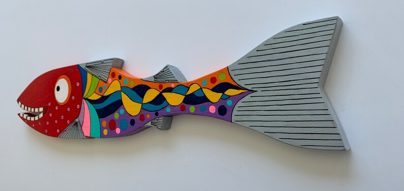 Far Out Fish Works .... Smiling Fish - Etsy