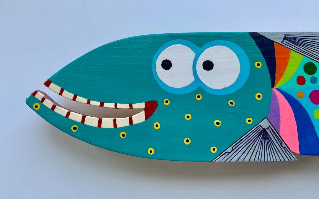 Far Out Fish Works ... Two Eyed Fish - Etsy