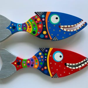 Far Out Fish Works . . . . Happy Fish - Etsy