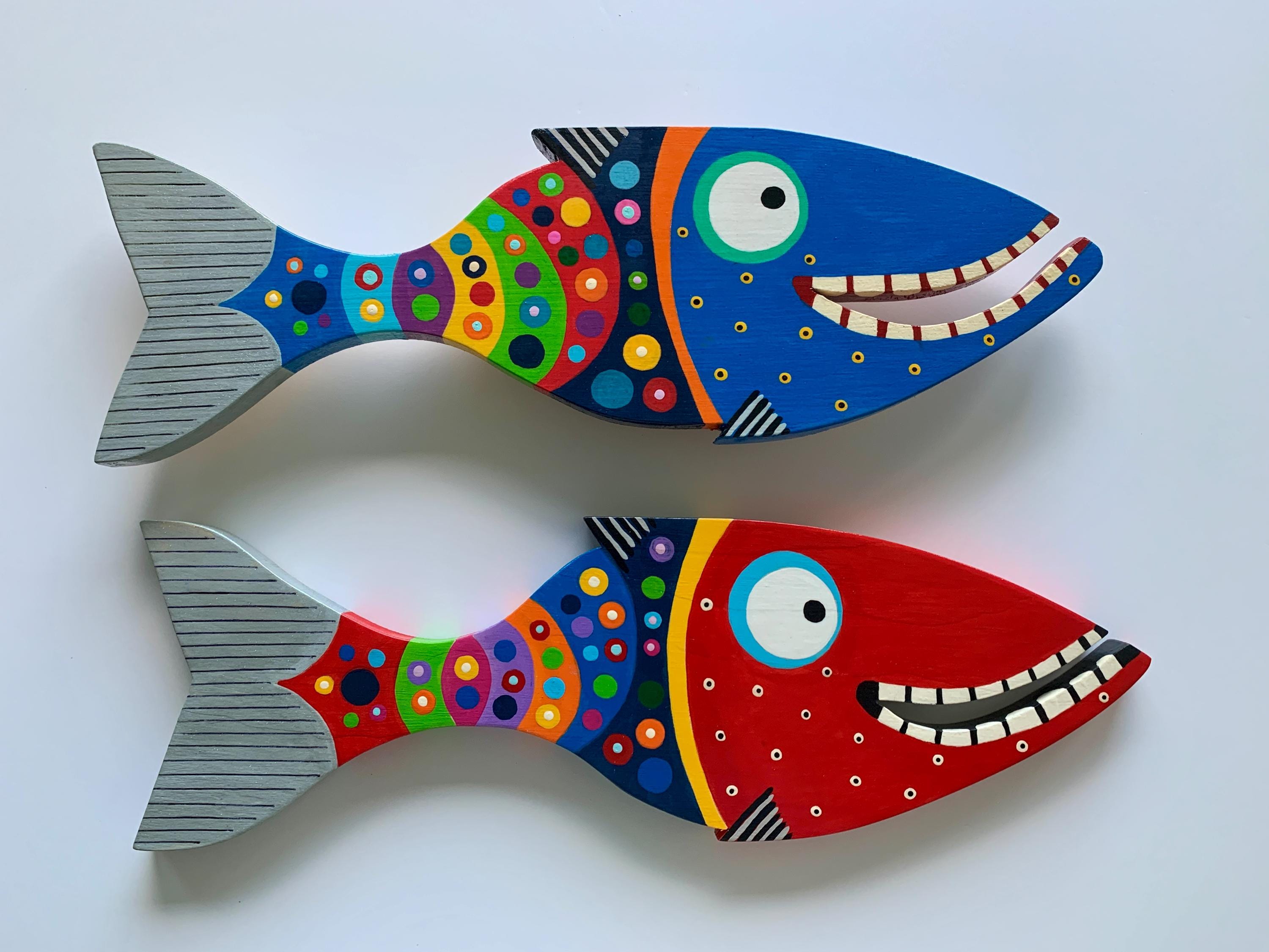 Far Out Fish Works . . . . Happy Fish - Etsy