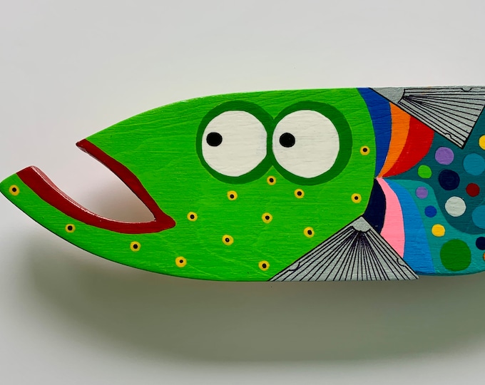 Far Out Fish Works ... Two Eyed Fish - Etsy