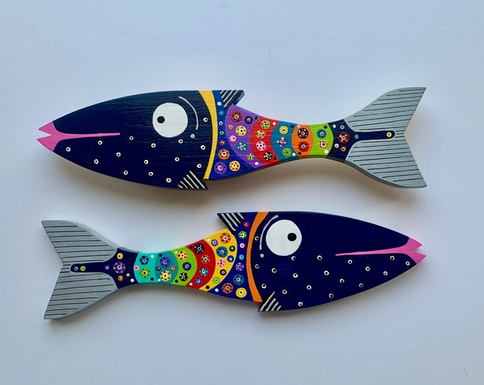 Far Out Fish Works ...new Minnows ....dark Blue - Etsy